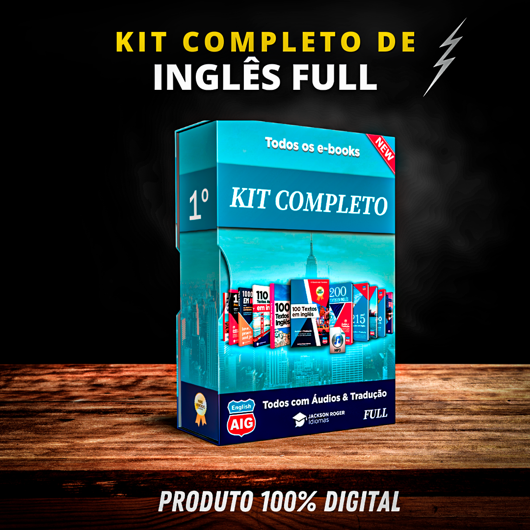 Kit Completo de Inglês FULL