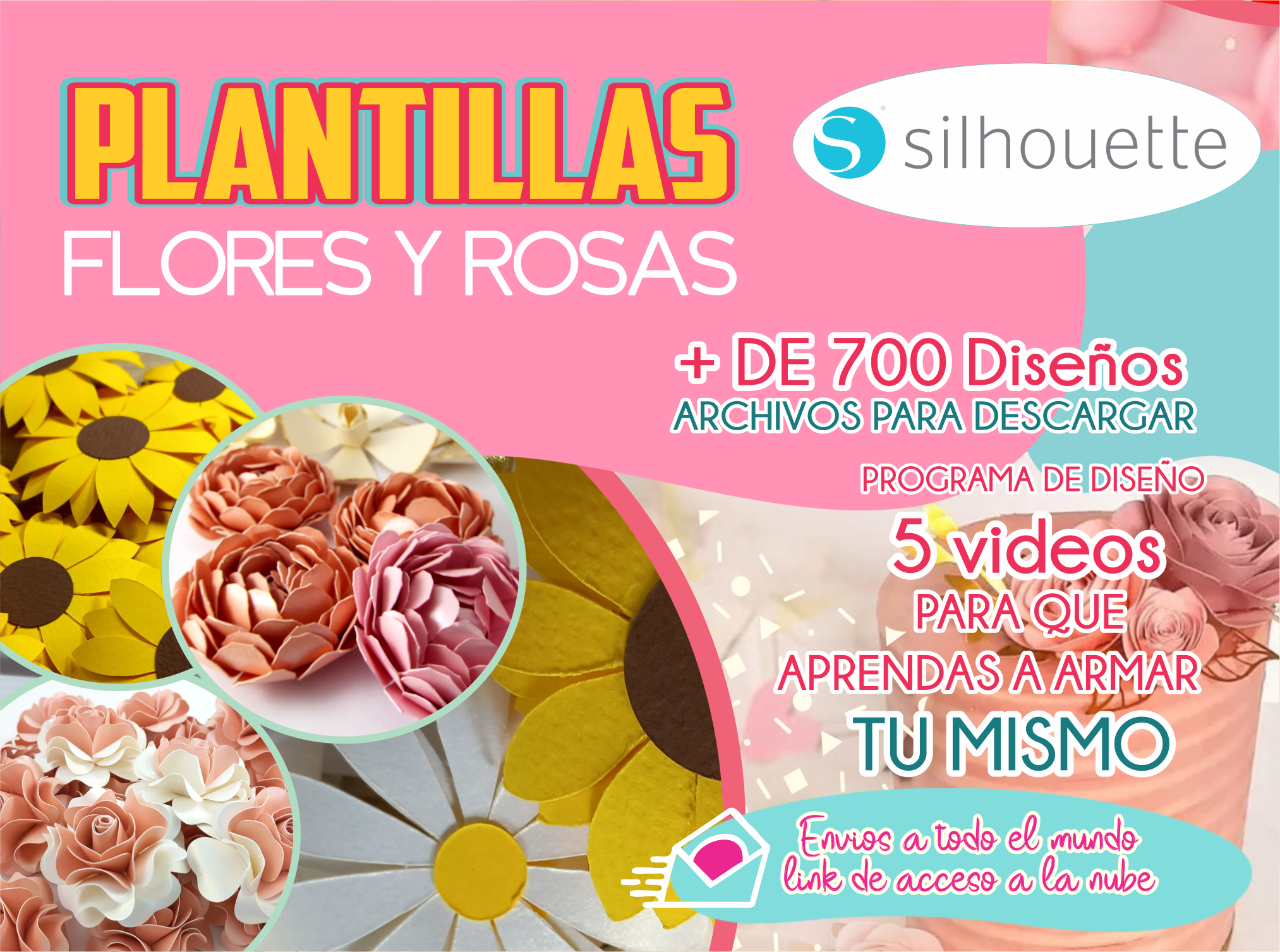 🌸🌼 Kit "Flores Infinitas": Más de 700 Modelos Descargables 🌸🌼