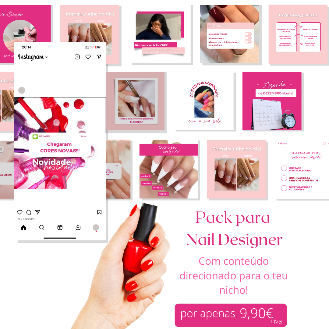 Pack Nail Designer - Beatriz Diogo | Hotmart