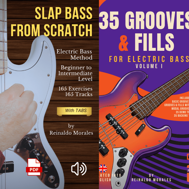 BUNDLE - Slap Bass From Scratch + 35 Grooves & Fills For Electr...