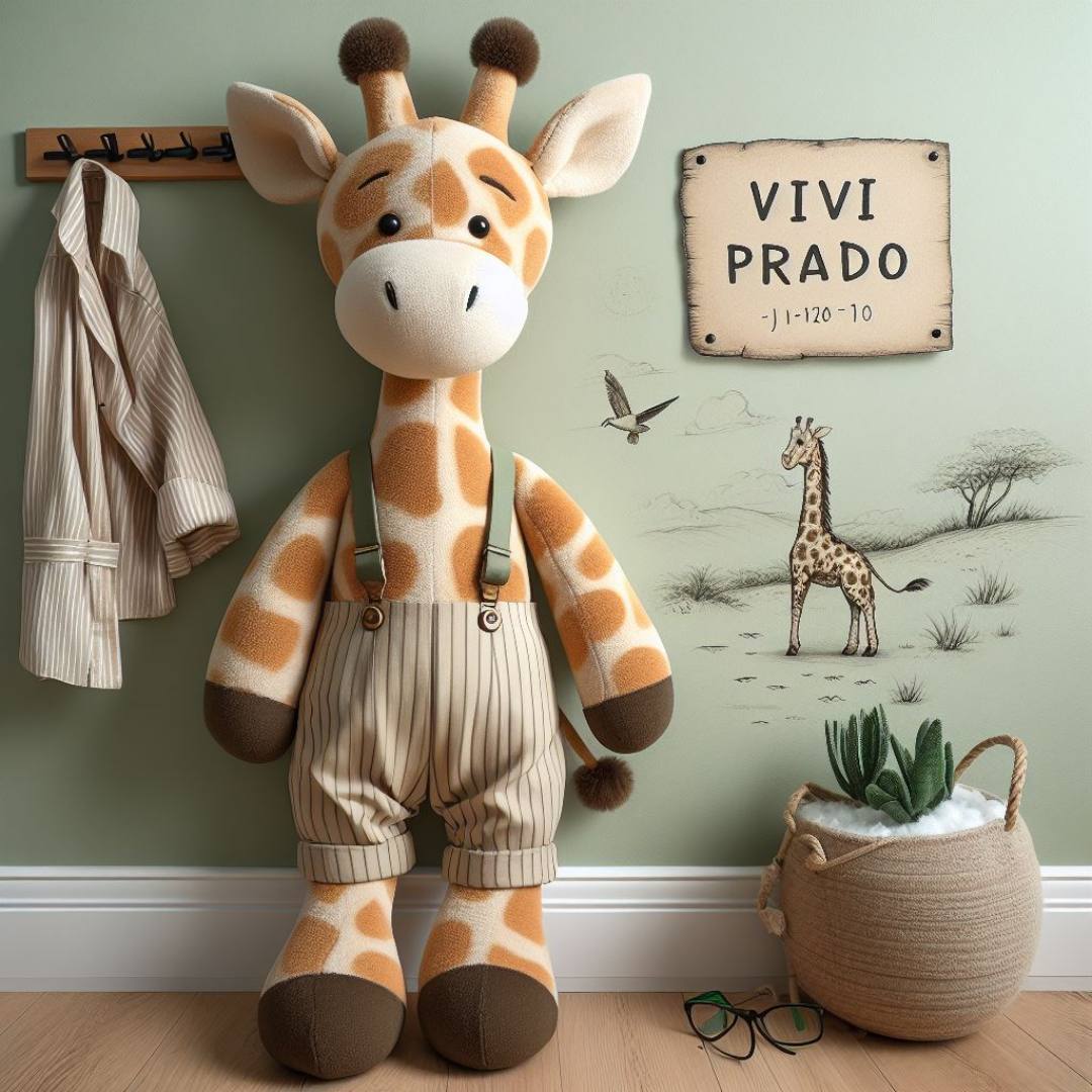 GIRAFINHA RAFA - Coleção Safari - Curso on-line - Vivi Prado | Hot...