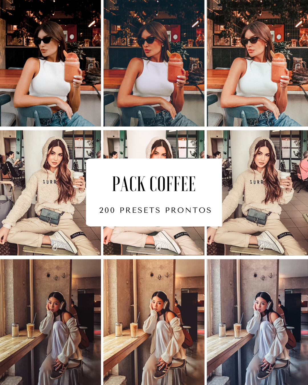 Pack Coffee | presets lightroom
