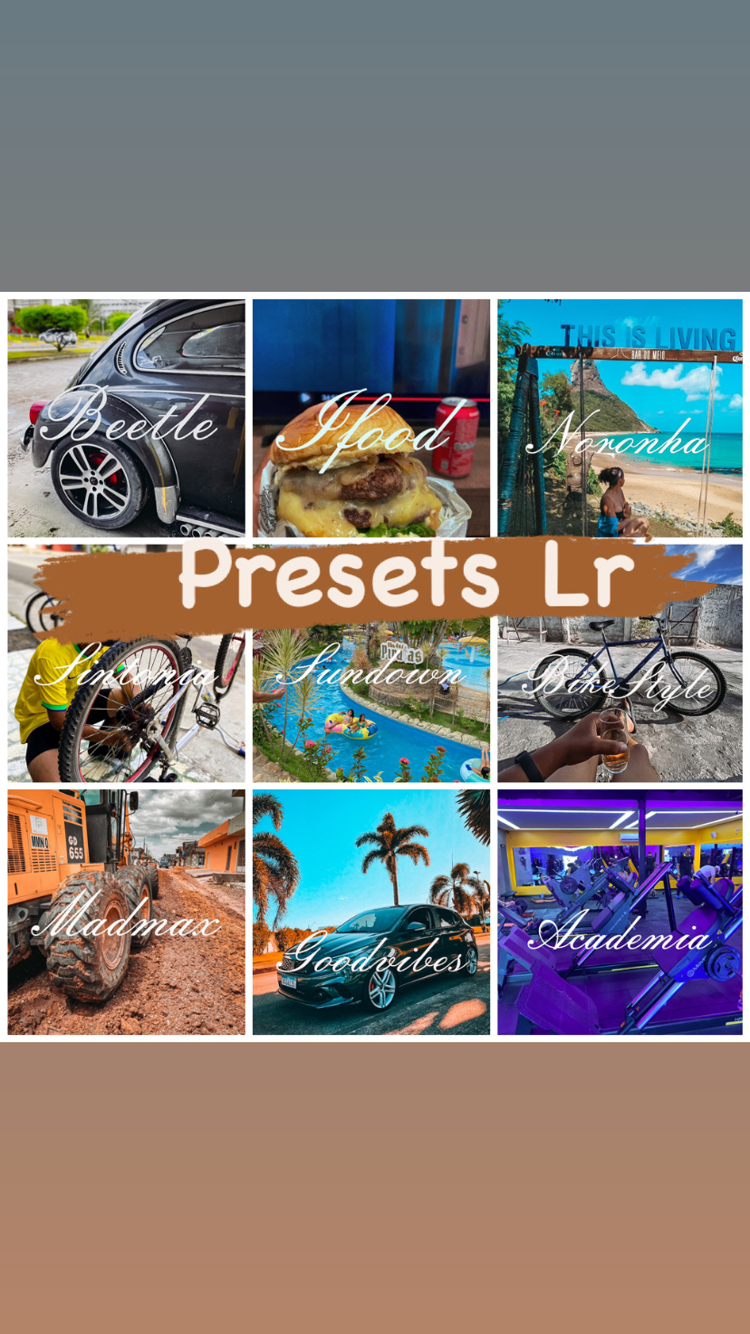 Pack presets Lr