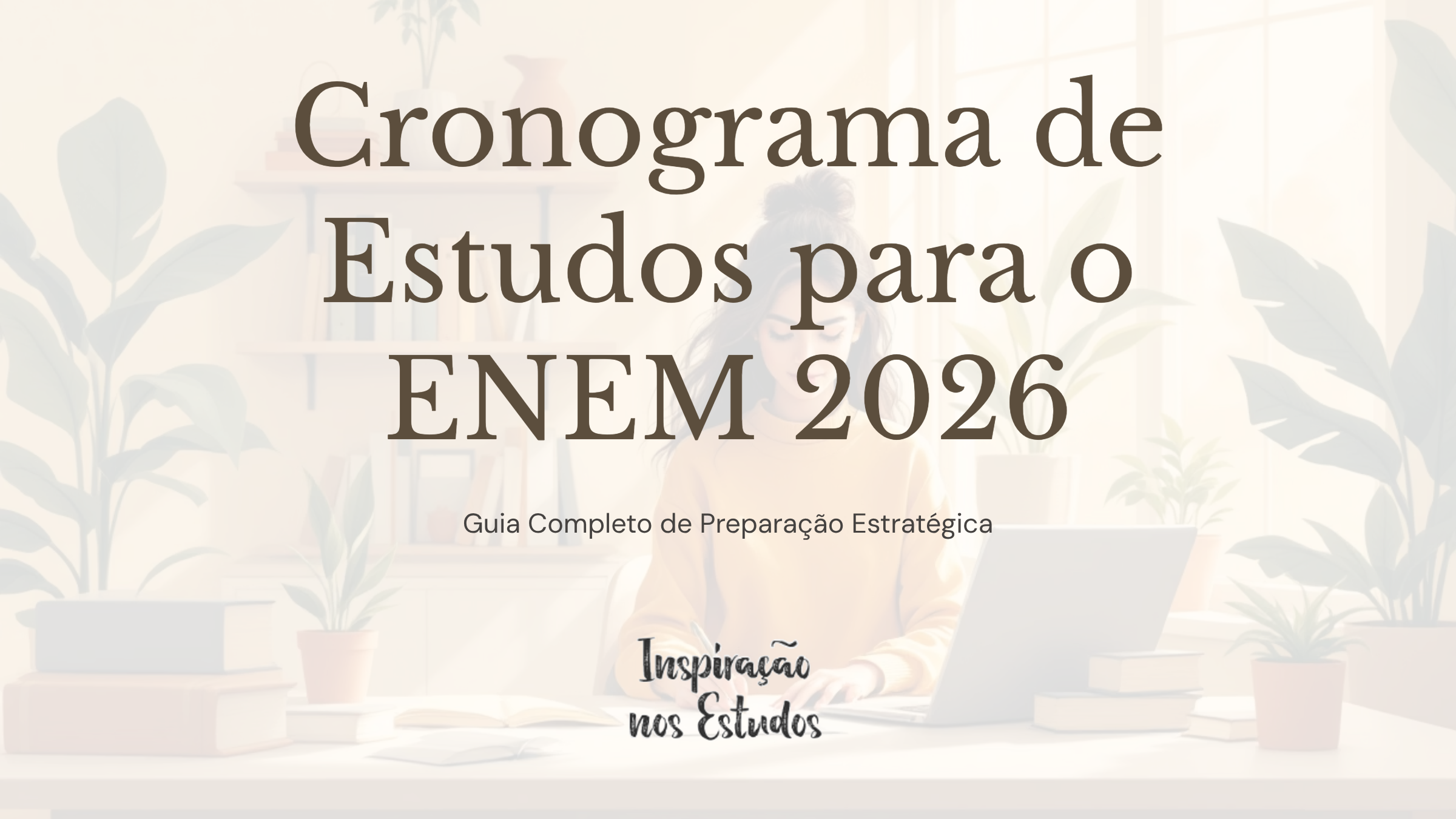 Cronograma Completo de Estudos ENEM 2026 - Gabriel Seiti | Hotmart