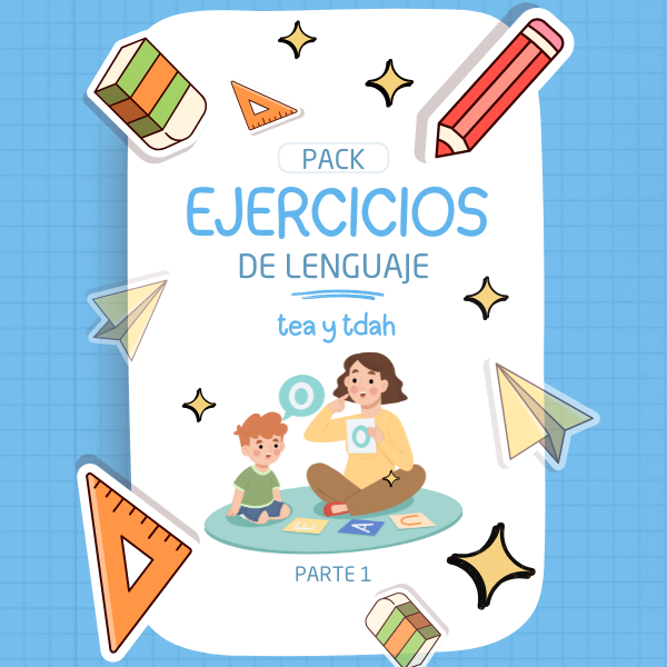 PACK Ejercicios de Lenguaje - TEA Y TDAH - Alejandra Ojeda Saenz