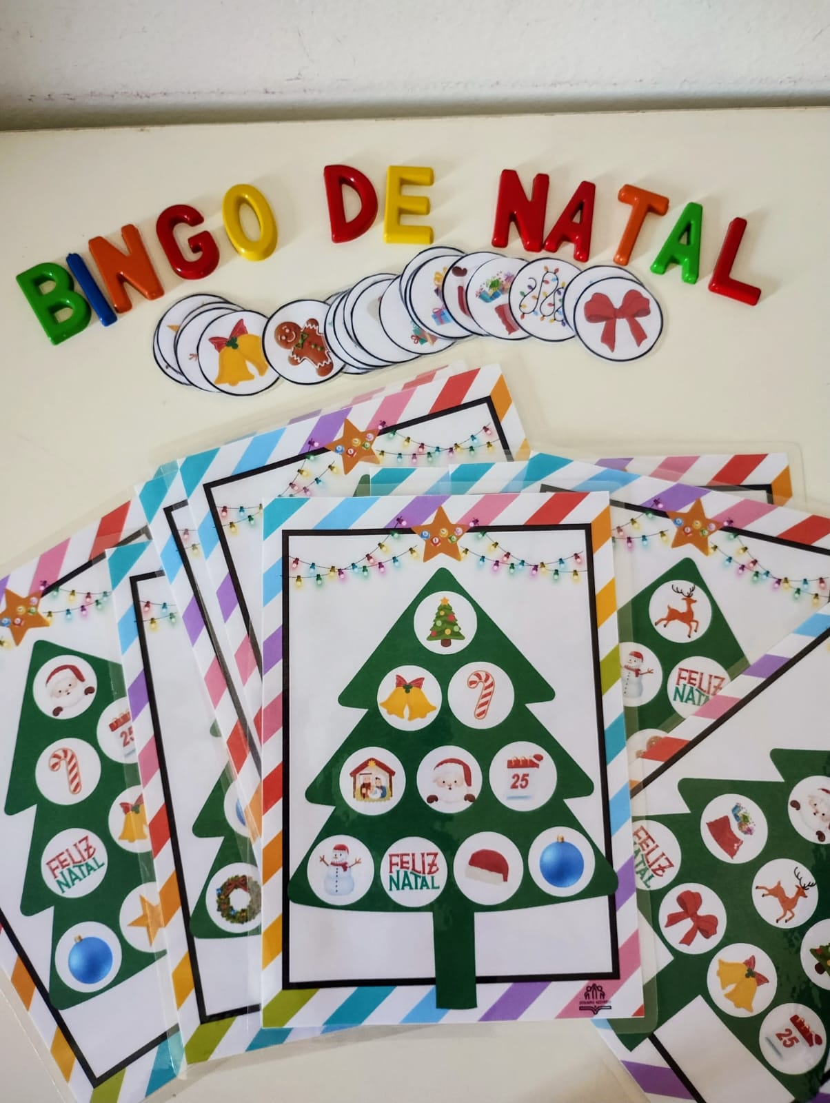Bingo de Natal – Árvore Encantada dos Símbolos Natalinos - Prof@ Jô...