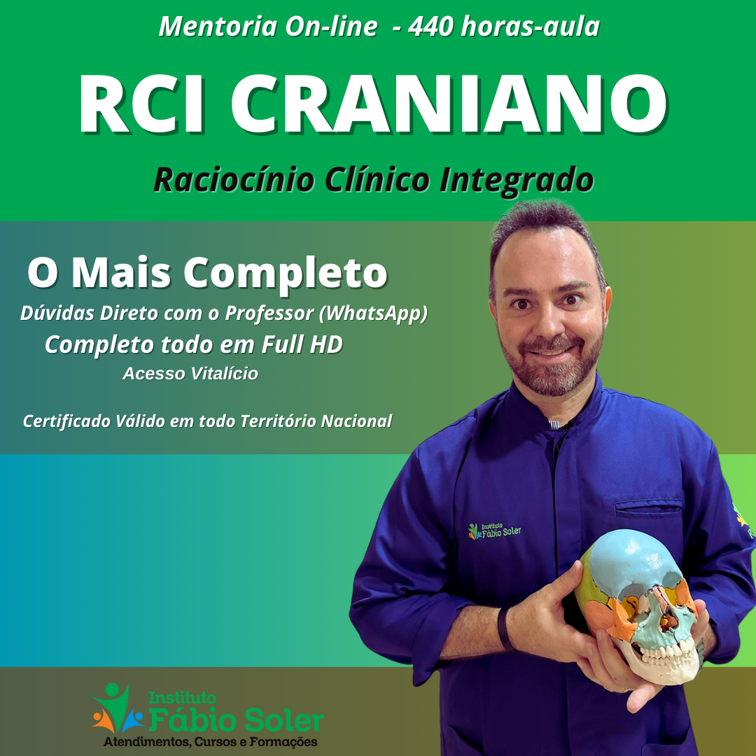 RCI CRANIANO - 440 horas - INSTITUTO FABIO SOLER | Hotmart