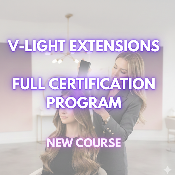 V Light Hair Extensions - FULL CERTIFICATION PROGRAM - MORDECHAI ...