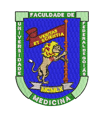 Matriz de Bordado Medicina Universidade Federal de Goiás UFG - Henr...