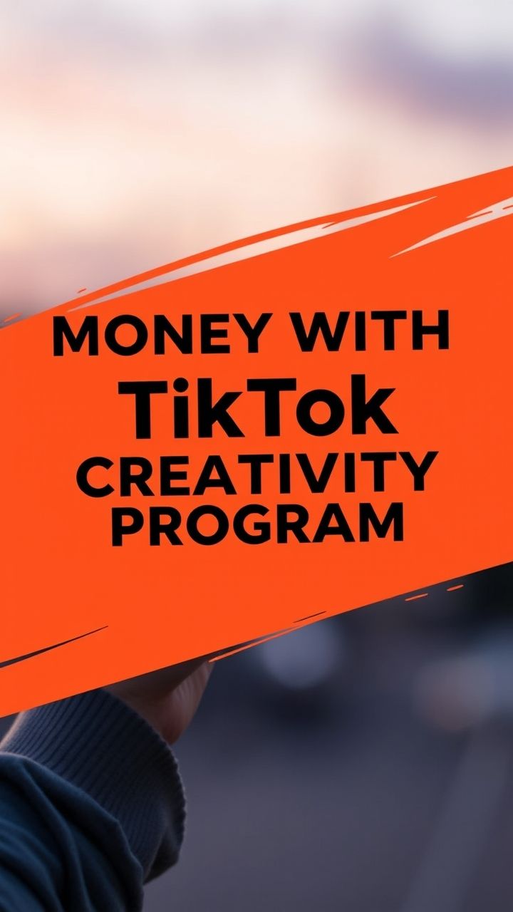 How To Make Money With TikTok Creativity Program in 2025