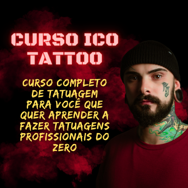 Curso Ico Tattoo - Ícaro Augusto Benigno dos Santos Luz | Hotmart