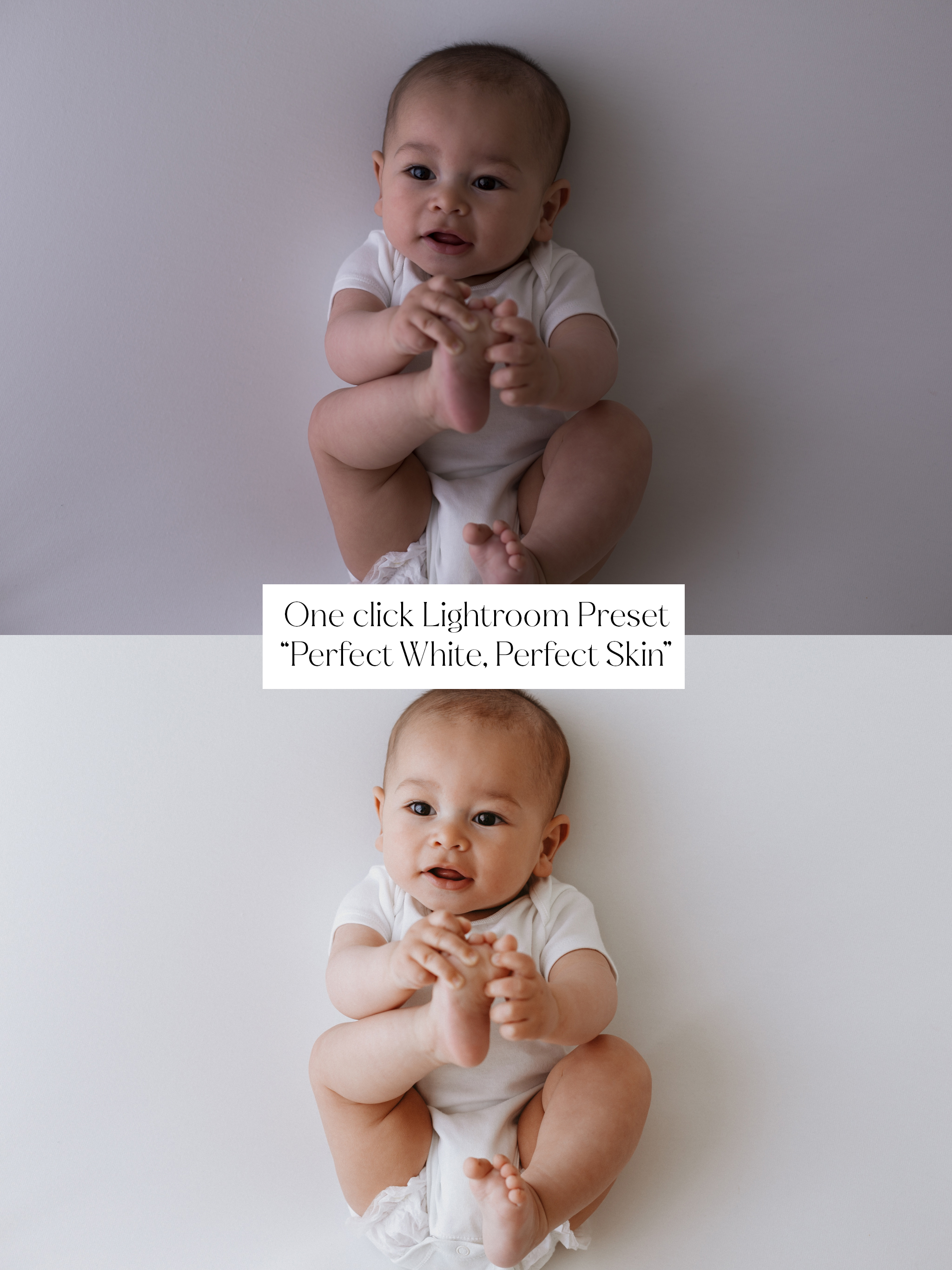 Lightroom Preset // Perfect White, Perfect Skin
