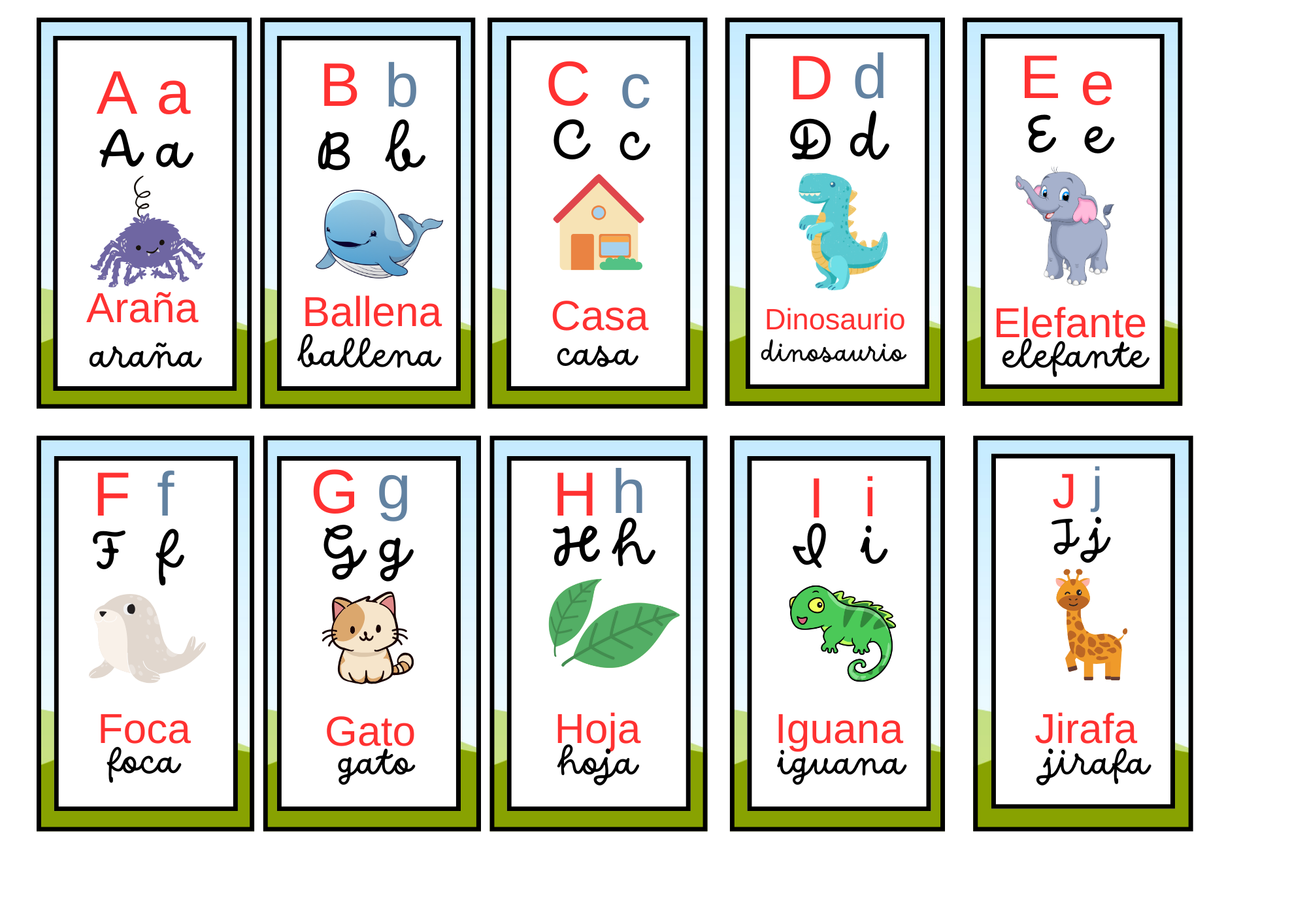 Plantilla Editable de ABC en Canva - Melisa Denis | Hotmart