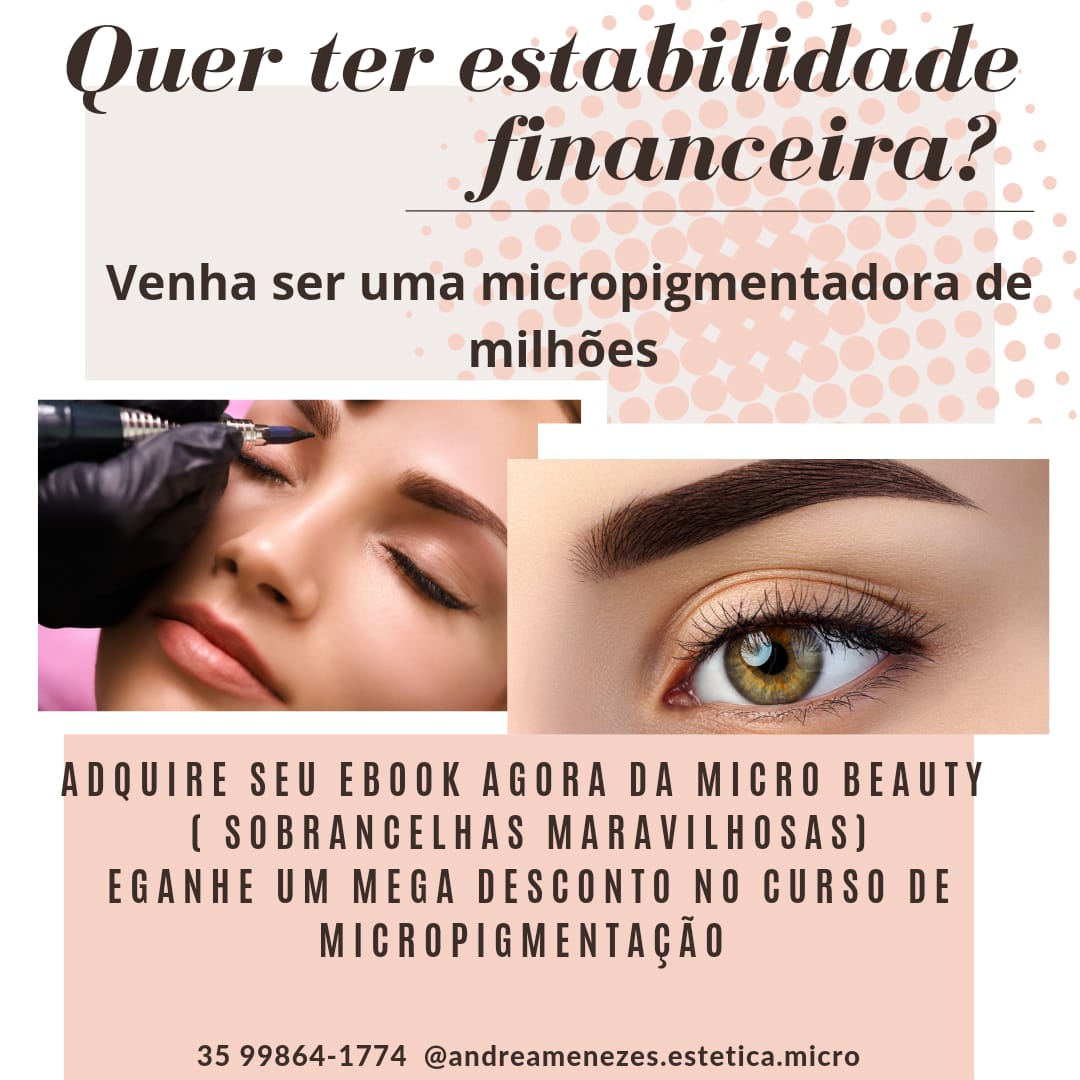 Ebook - Micro Beauty - Sobrancelhas Maravilhosas