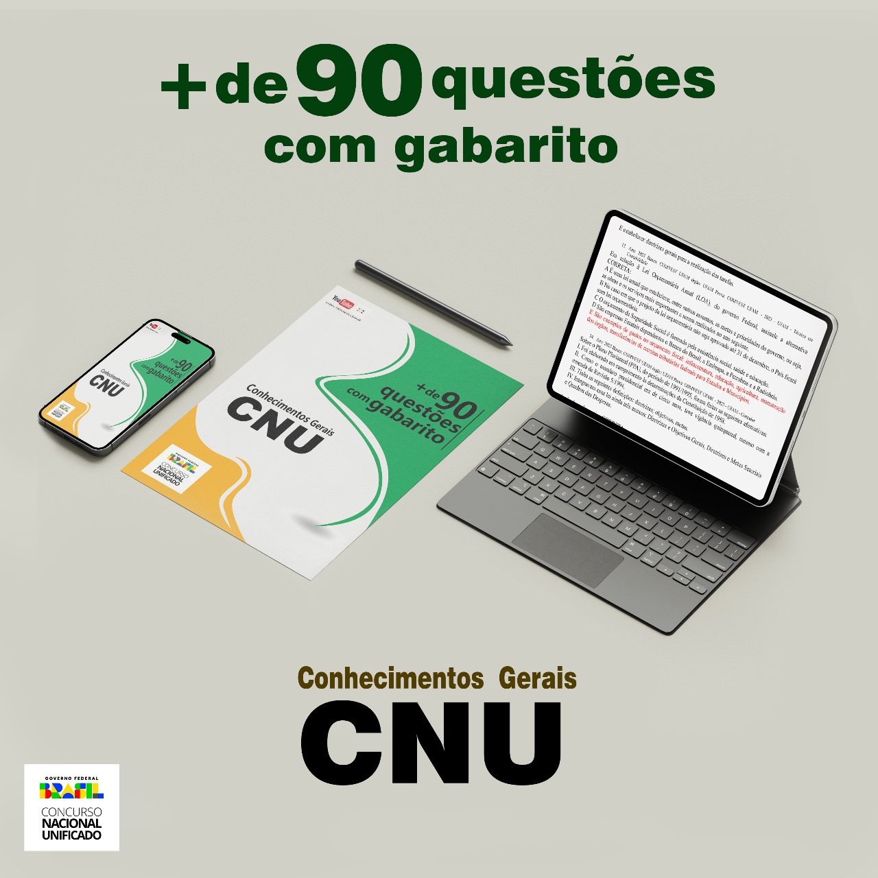 Questões CNU - Conhecimentos Gerais
