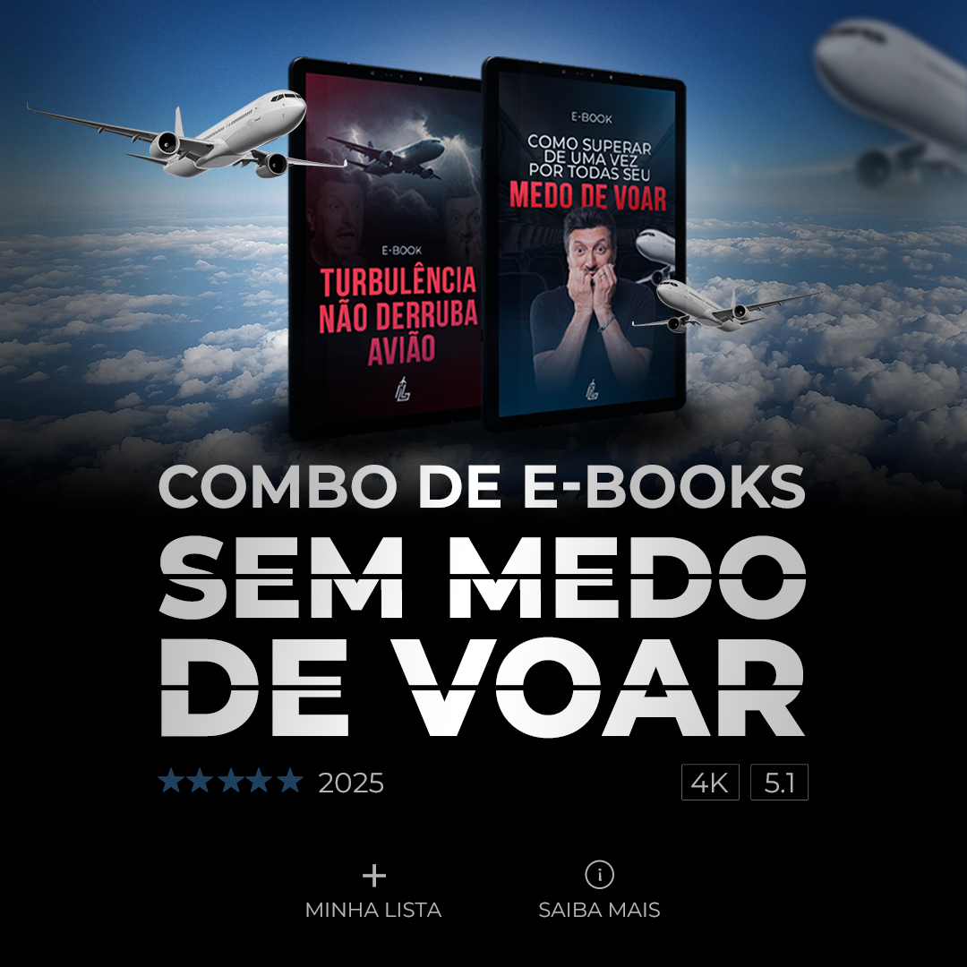 Combo de E-books Sem Medo de Voar