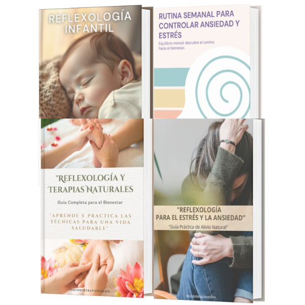 Mega Pack Ebook Reflexología y Terapias Naturales