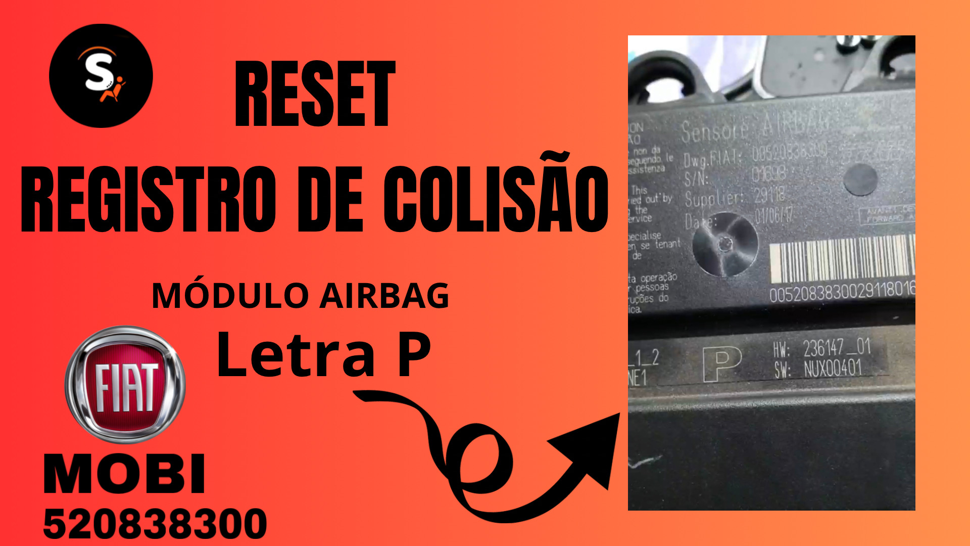 RESET MODULO AIRBAG