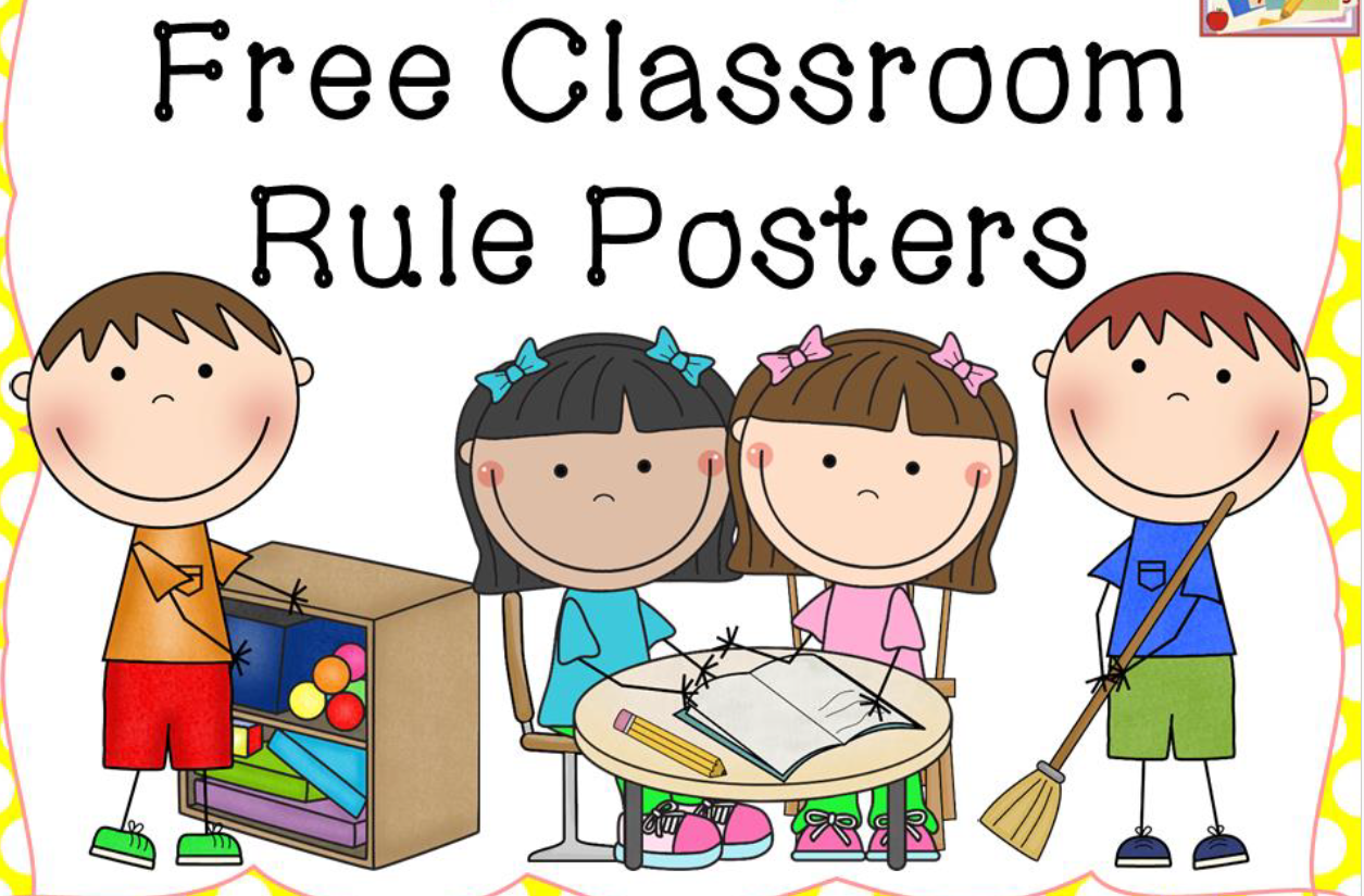 Free Classroom Rule Posters - JULY NAVARRETE | Hotmart