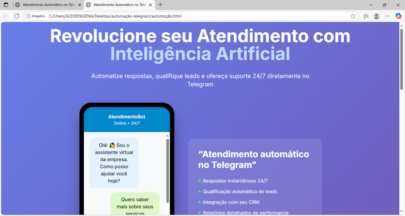 Robotik Quer atender seus clientes 24 horas sem depender do WhatsApp ...
