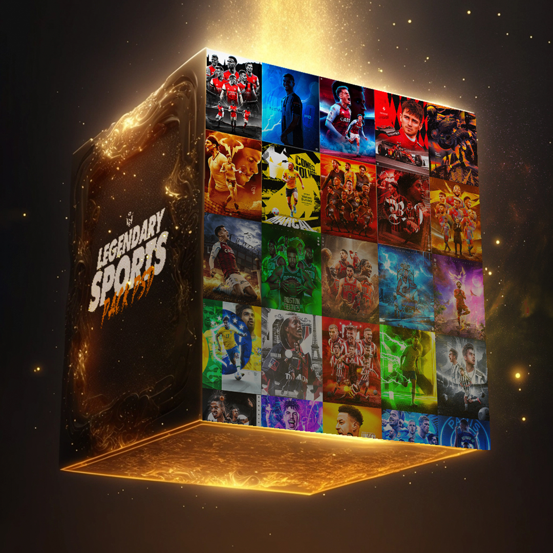 Legendary Pack - 25 PSD's Premium (Lifetime Acess)