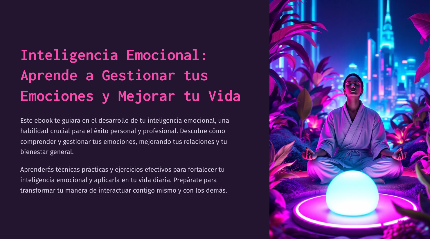Inteligencia Emocional: Aprende a Gestionar tus Emociones y Mejorar...