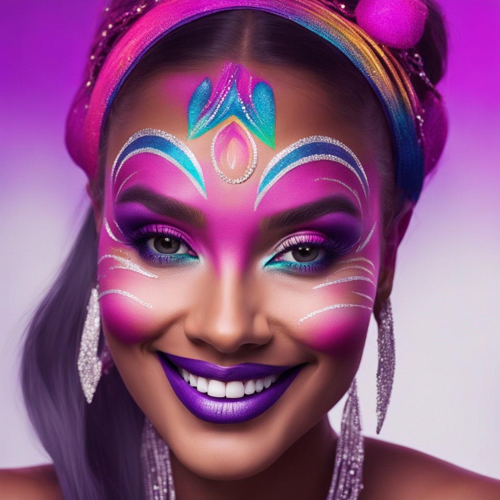 Tutorial preparo da pele e maquiagem para o carnaval