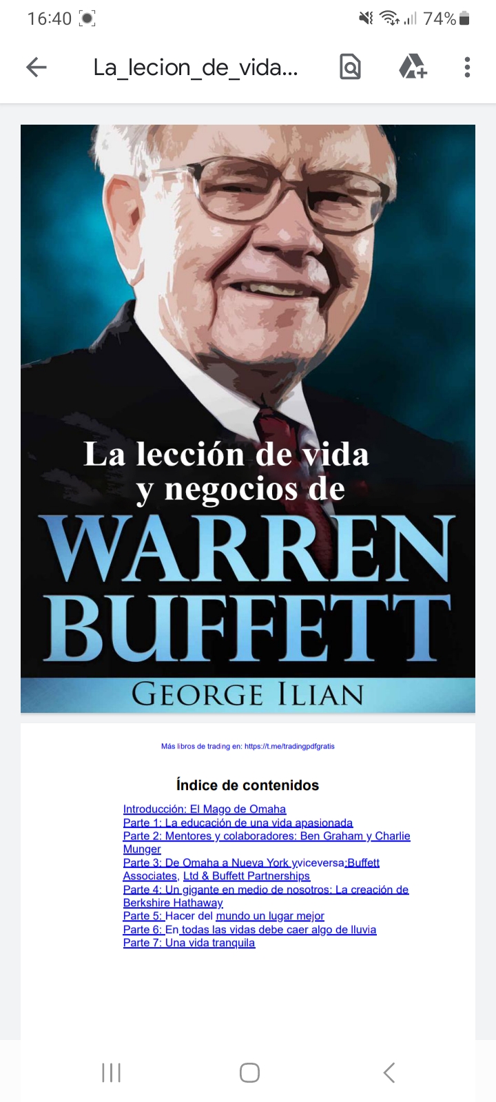 La vida y las lecciones de negocios de Warren Buffett - Fernando Ni...