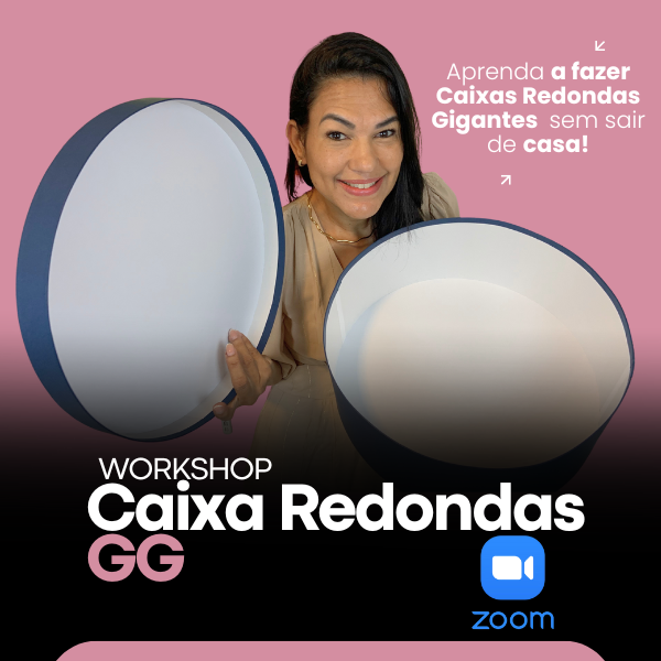 WORKSHOP - Caixas Redondas GG - Jane Bela | Hotmart