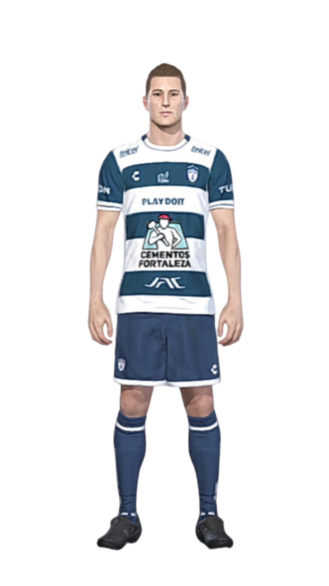 Pachuca Kit do uniforme 24/25 para PES2018 Ps3