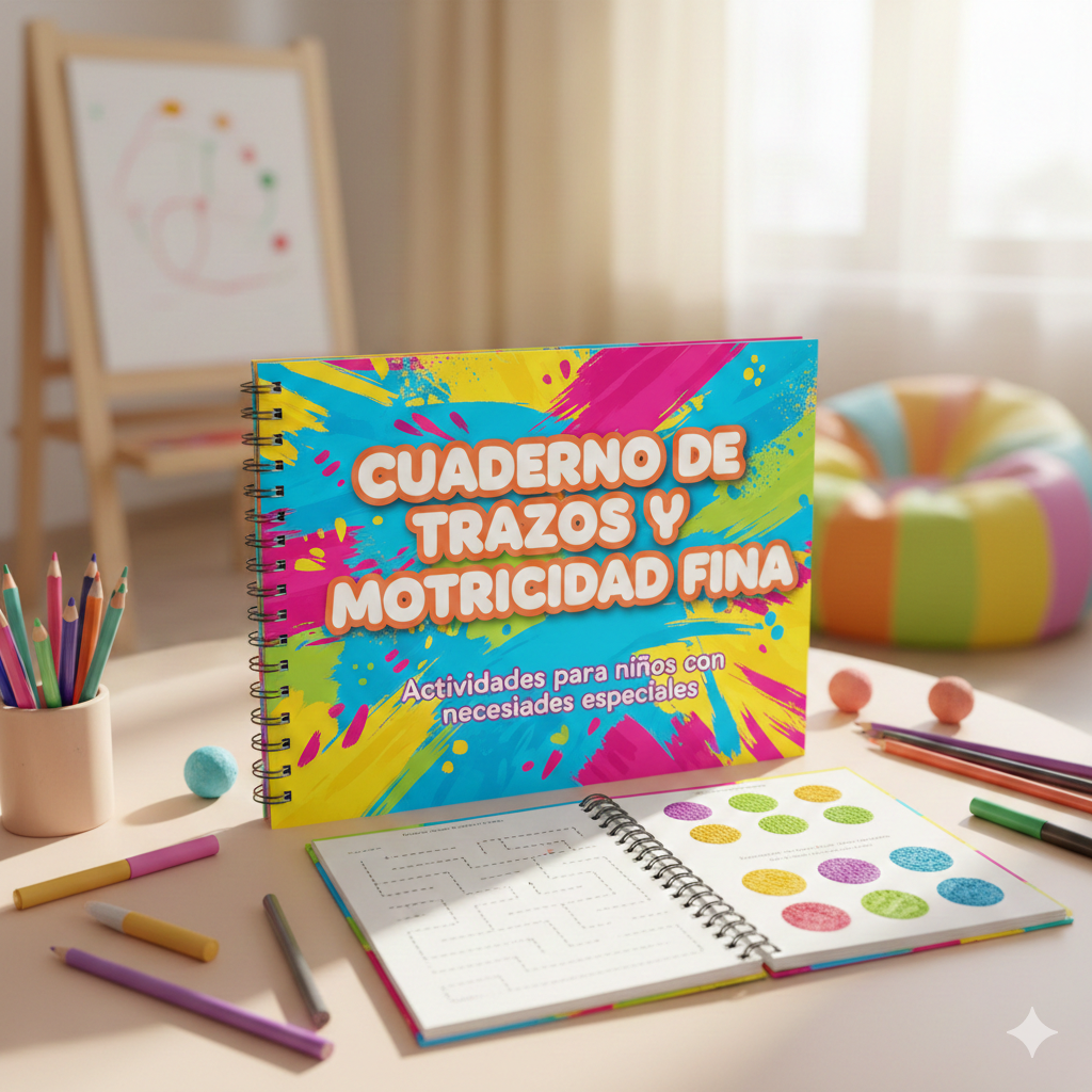 Cuaderno de Trazos y Motricidad Fina - Joannie Ramos | Hotmart