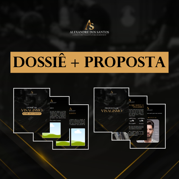 DOSSIÊ + PROPOSTA DE VISAGISMO - Alexandre dos Santos | Hotmart