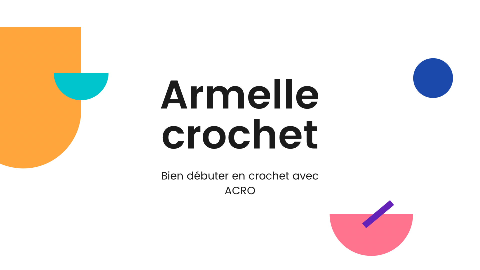 Crochet pour débutant - Armelle Rose Williams | Hotmart
