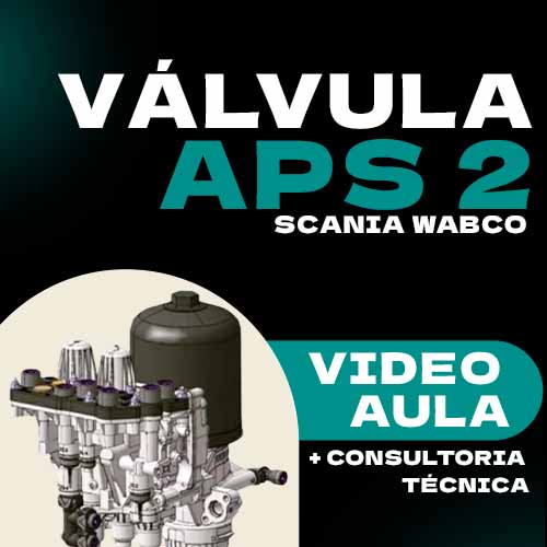 Vídeo Aula + Consultoria Técnica Válvula APS 2 Scania/Wabco - Mecân...