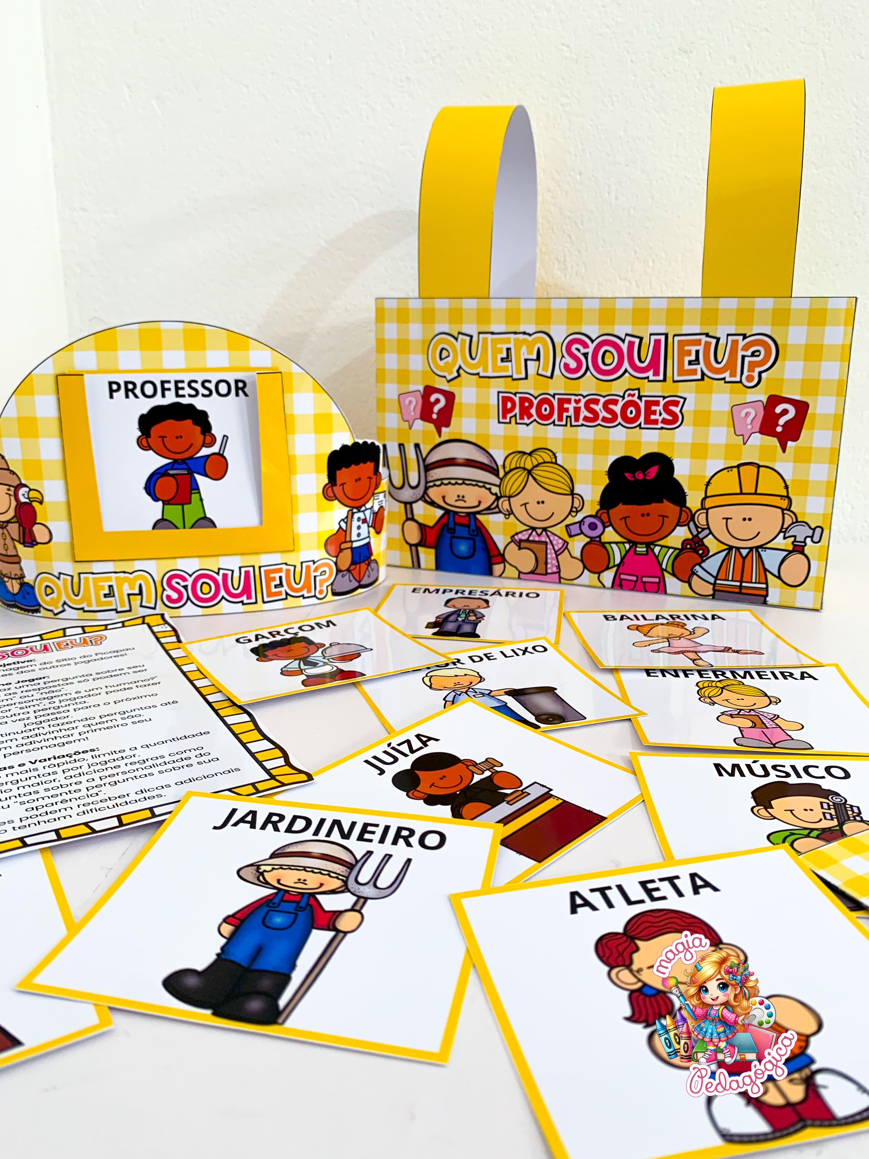 Quem Sou Eu? – Edição Profissões👨‍🏫👩‍🚒👩‍🍳