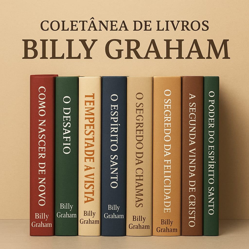 Billy Graham - COLETÂNEA 8 Livros - Maique Soares | Hotmart