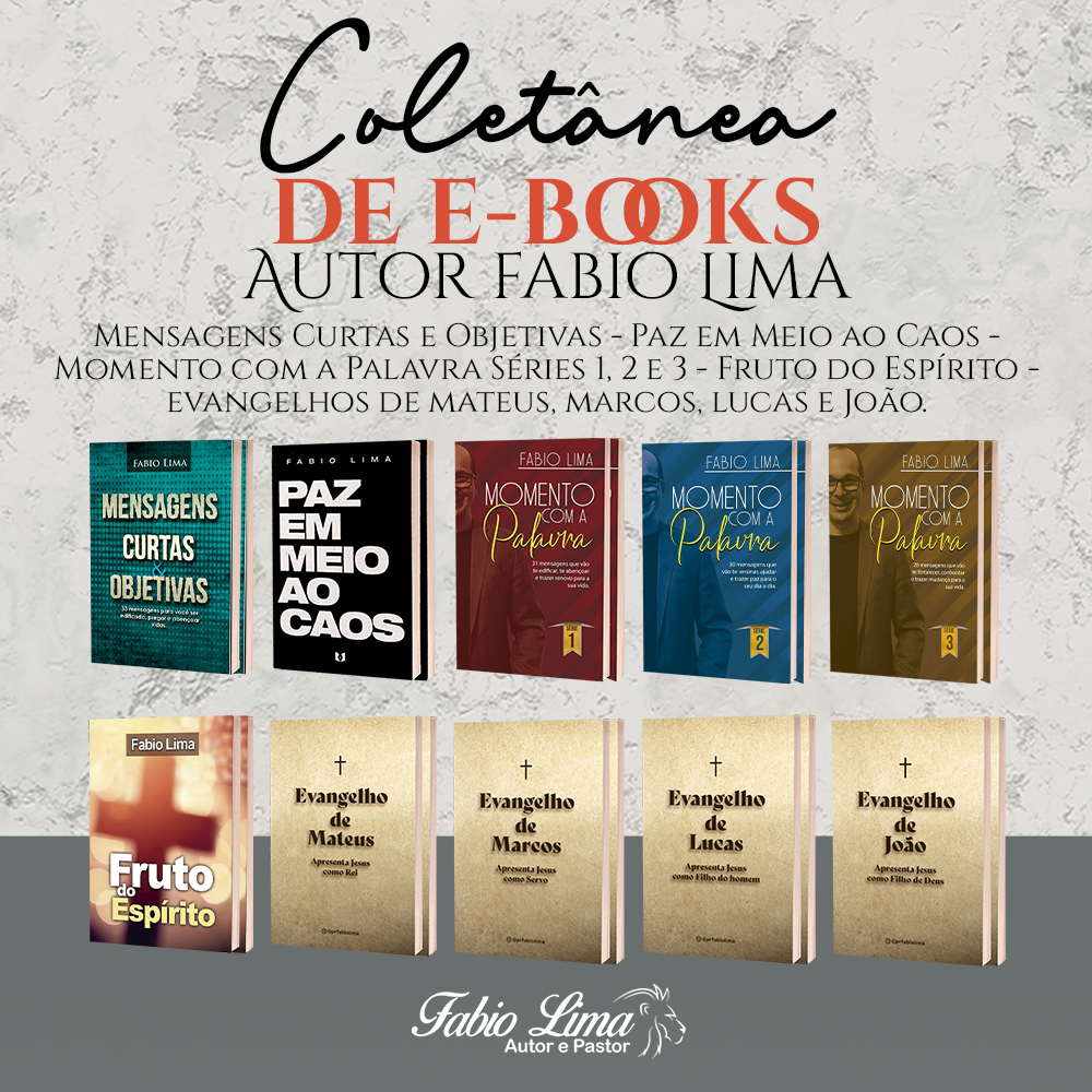 Coleção de E-Books - Autor Fabio Lima