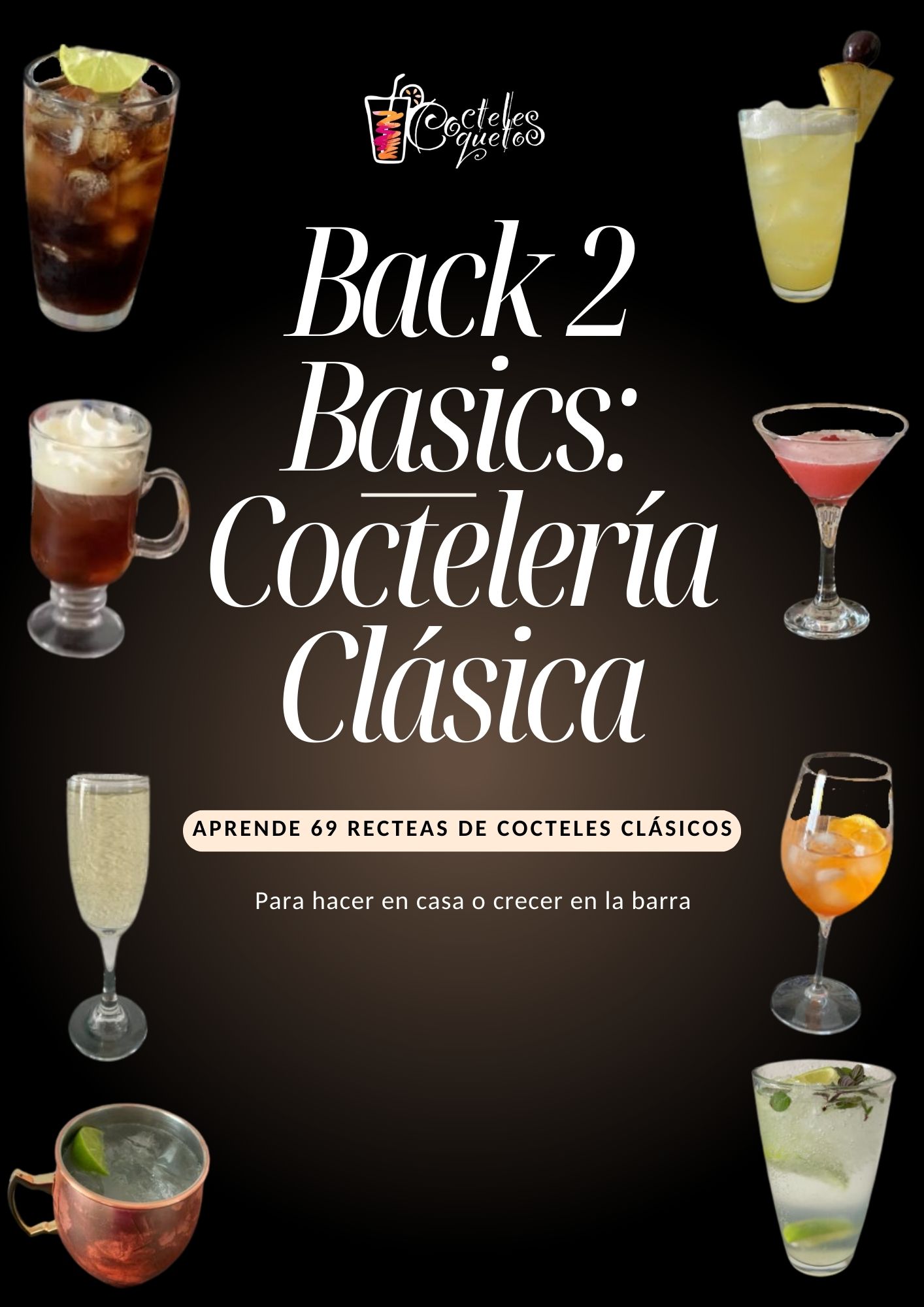 69 Recetas de Cocteles Clásicos | Hotmart