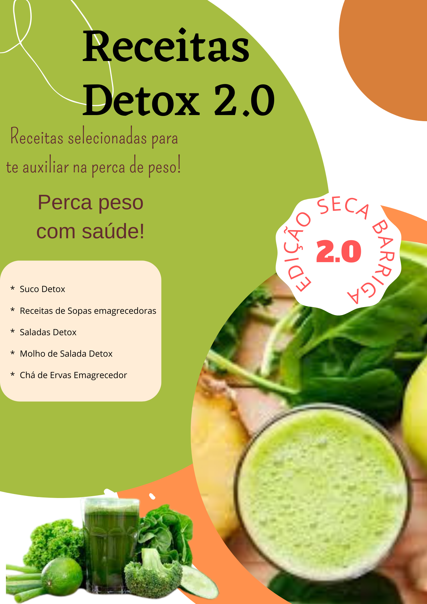 Receitas Detox 2.0 Seca Barriga - Vanderson | Hotmart