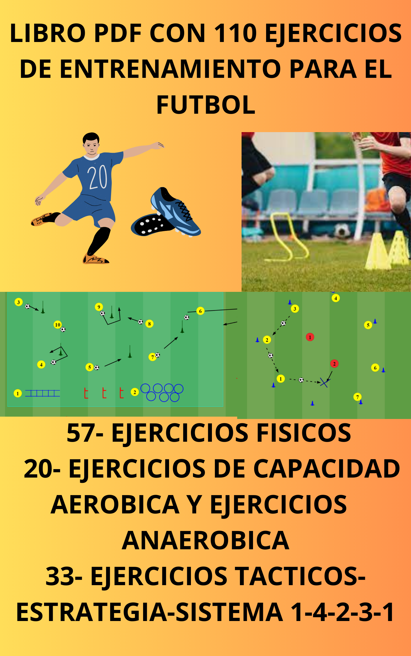 Libro PDF con 110 ejercicios de entrenamiento para edades de 12 a 3...