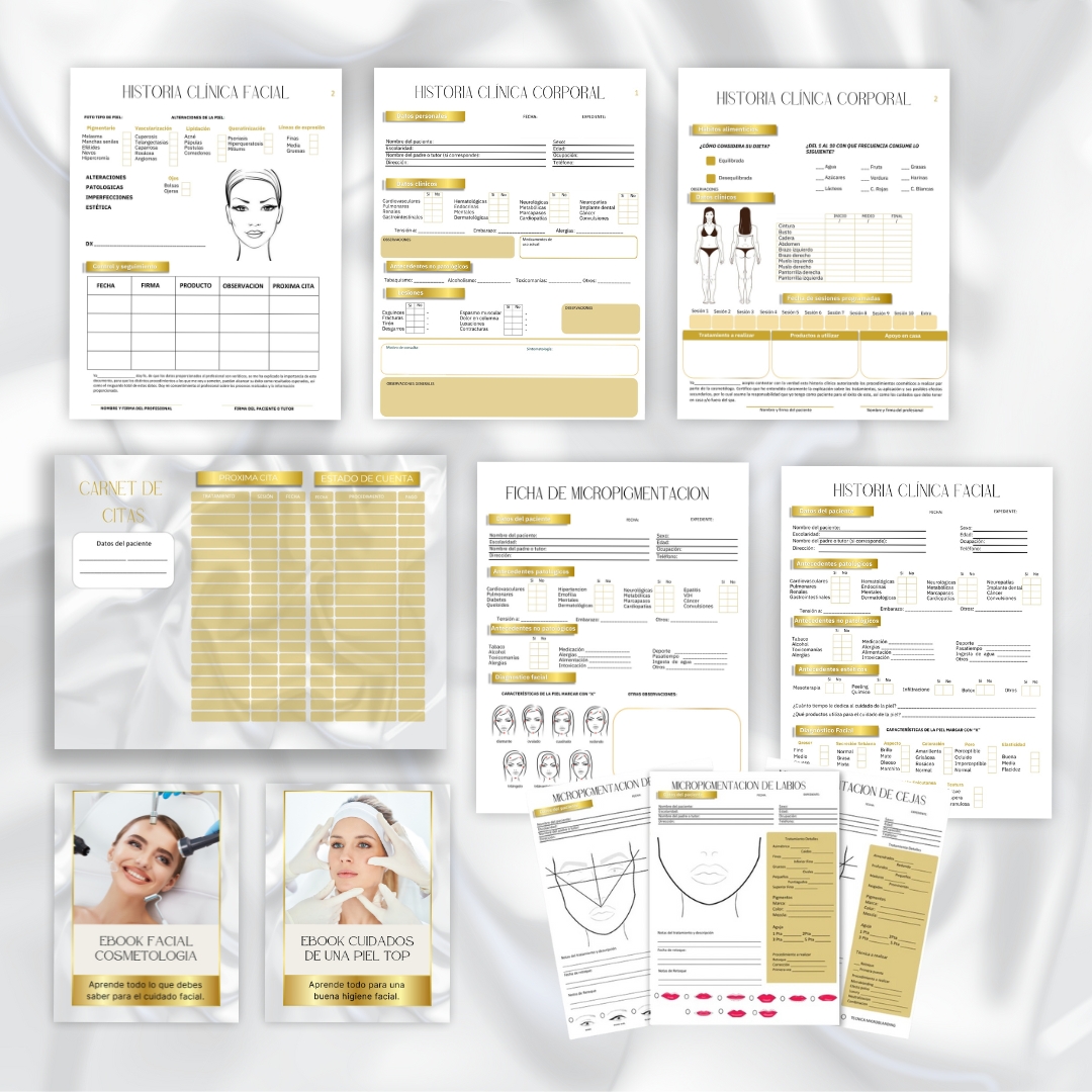 FICHAS ESTETICA PREMIUM - Charlotte Studio | Hotmart