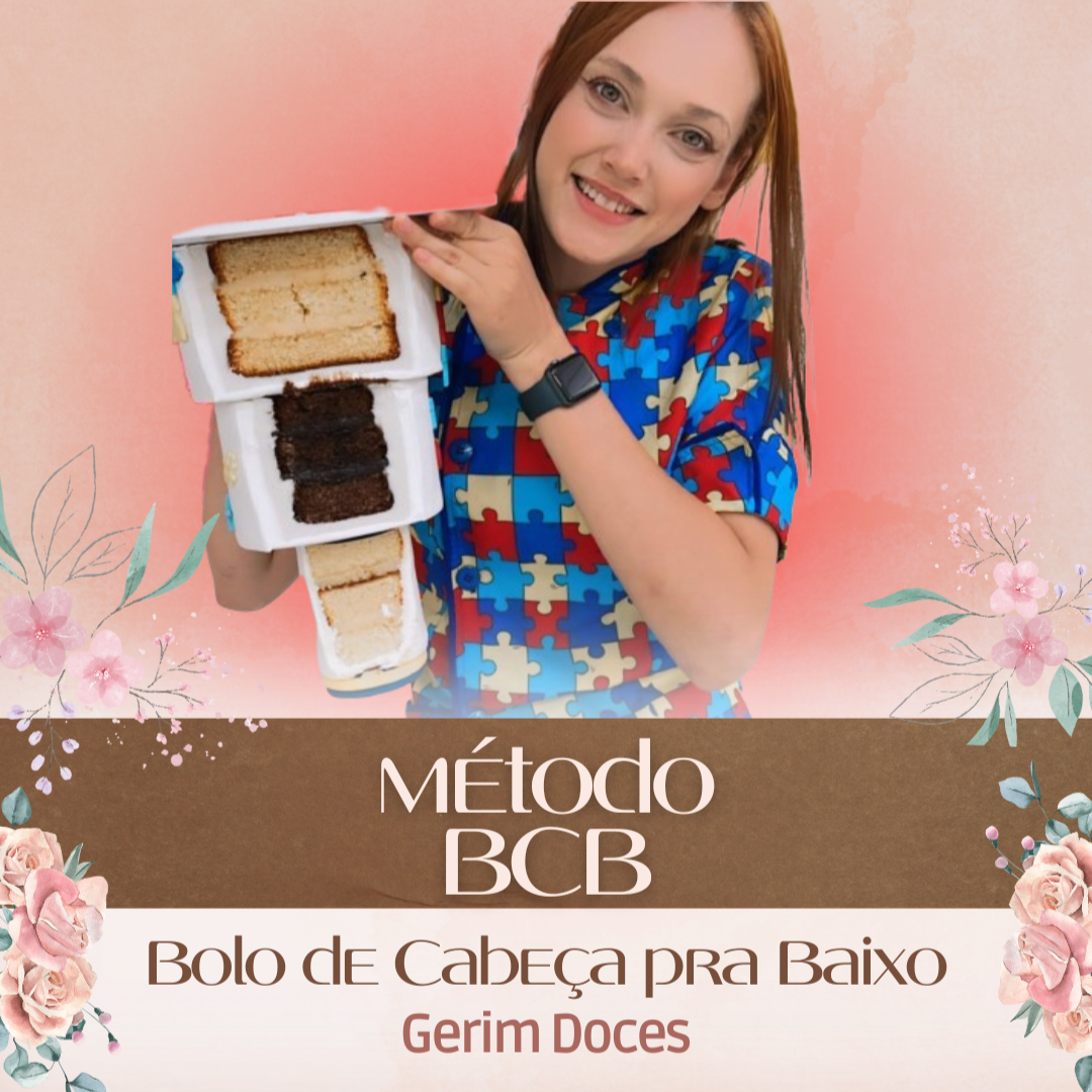 Bolo de Cabeça pra Baixo - Método BCB
