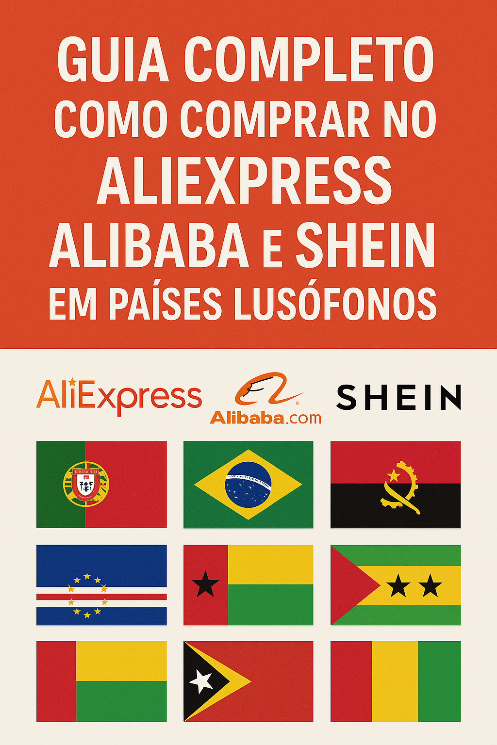 Como Comprar no AliExpress e Alibaba e shein nos países Lusófonos