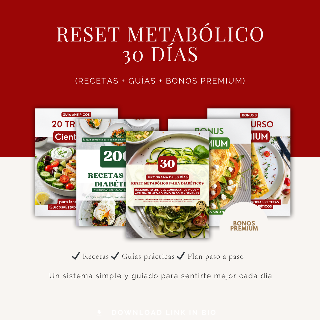 Programa Reset Metabólico para Diabéticos: Control Total de Glucosa...