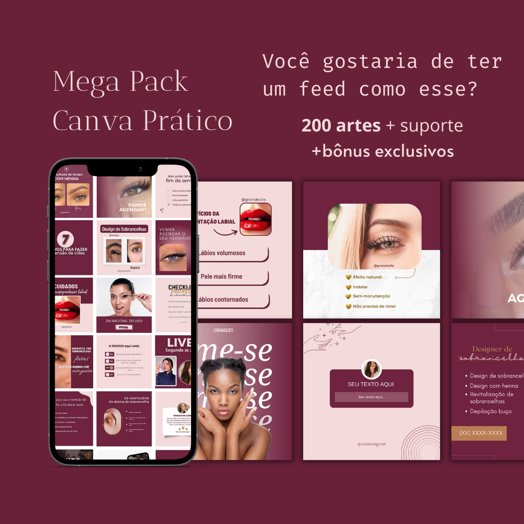 Mega pack canva pratico - tayna cristina de almeida | Hotmart