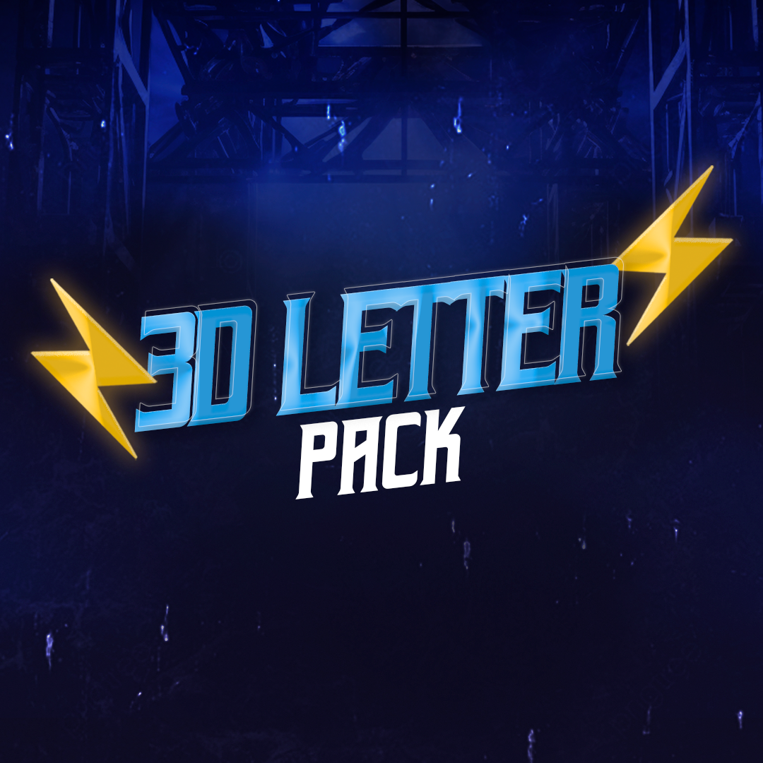 3D Letter Pack (Premium Access)