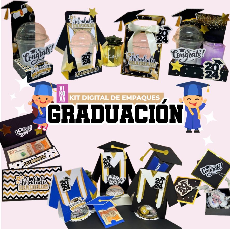Plantillas y diseños de Graduación - Vikova design | Hotmart