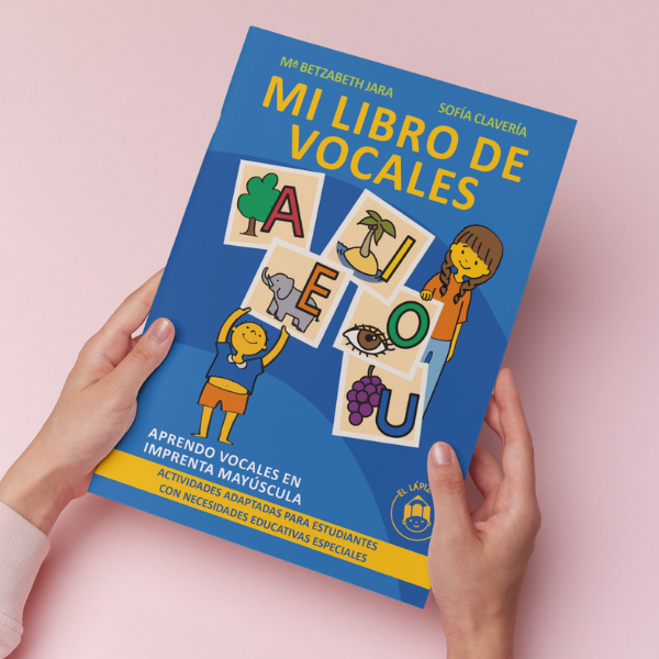 MI LIBRO DE VOCALES: APRENDO VOCALES EN IMPRENTA MAYÚSCULA - María ...