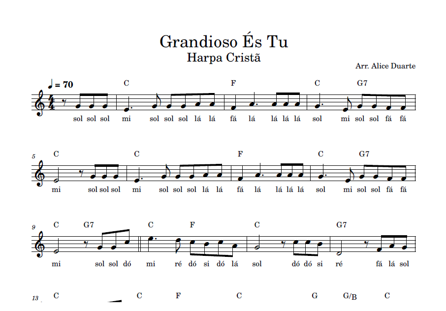 Grandioso és Tu Partitura - RETOEDU