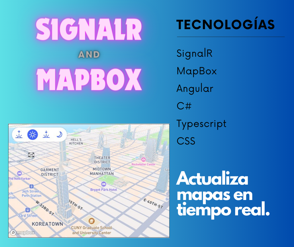 Creación de mapas con SignalR y MapBox - Bette Call Zam | Hotmart
